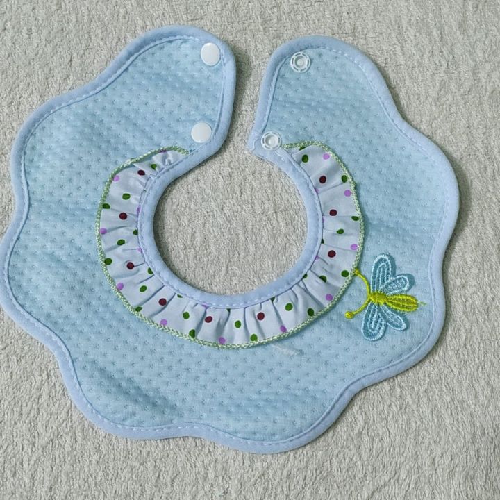 Round Shape Cotton Bib | Daraz.com.np