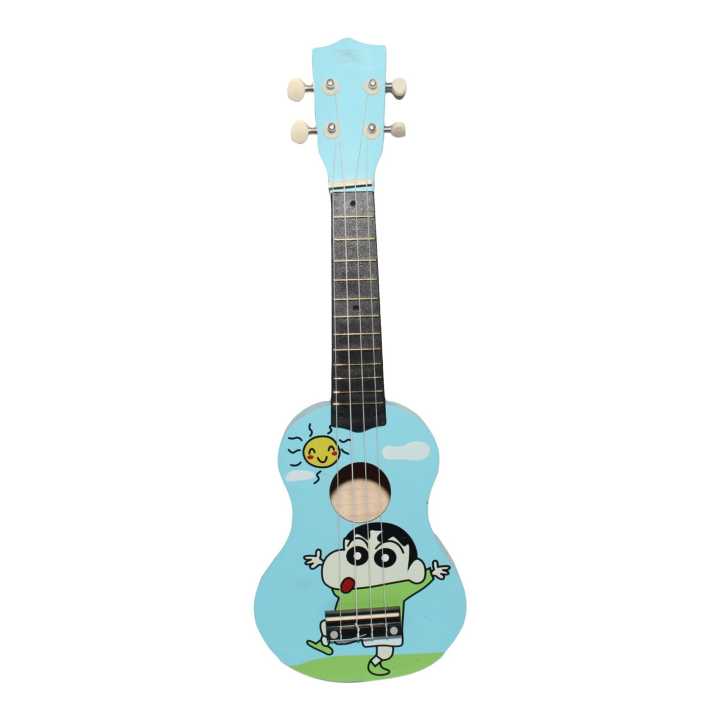 Blue Colour Shinchan Design Ukulele | Daraz.com.np