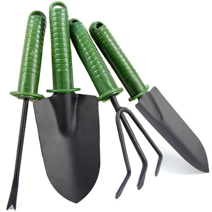 4 Piece Gardening Mini Hand Shovels Cultivator and Space Garden Trowel Hand Tool Set | Mini ...