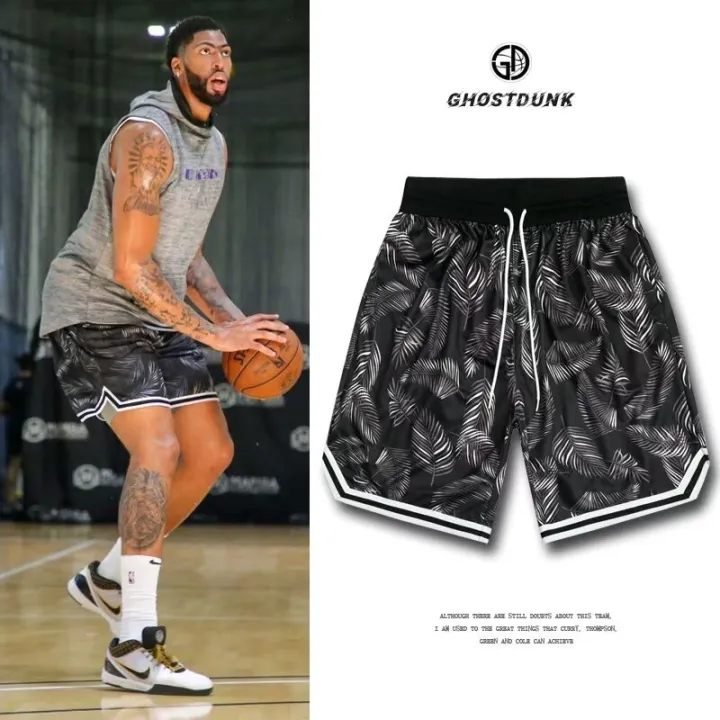 Basketball sports shorts for men and women summer thin men's running ...