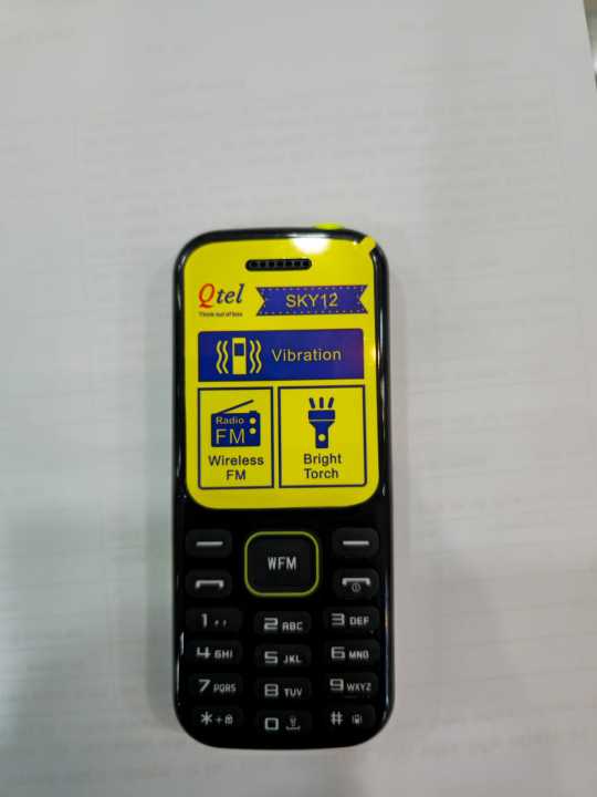 Qtel SKY 12 – Dual SIM Keypad Phone with 1000mAh Battery, | 1.77-inch ...