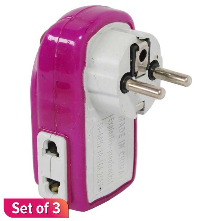 Multipin Plug Socket Set Of 3 | Daraz.com.np