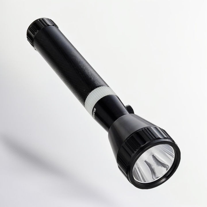 Geepas Rechargeable Led Flashlight Led Rechargeable Torch Light-203 ...