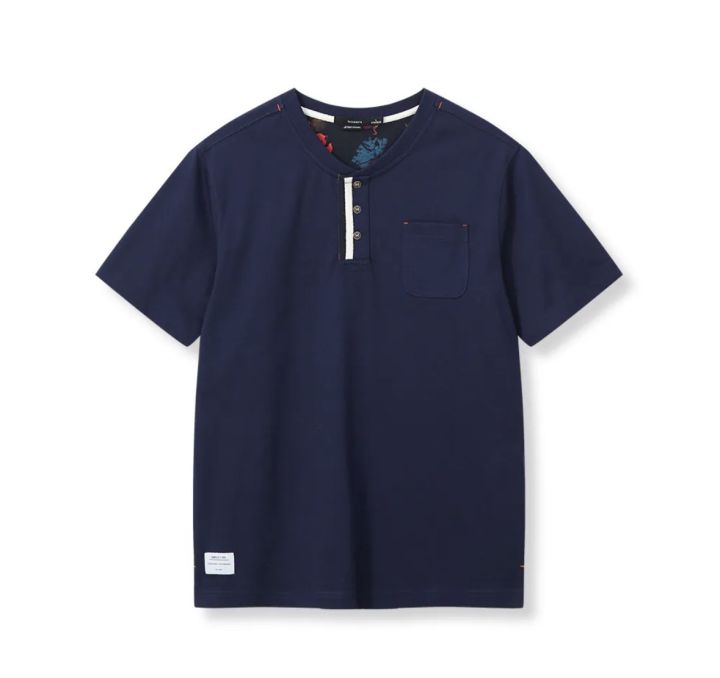 bossini | Men Henley T-Shirt — Everyday Casual Wear | Style: 242103006 ...