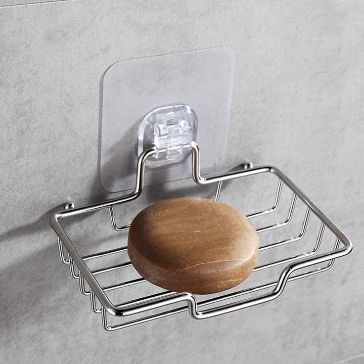 Self Adhesive Stainless Steel Soap Stands Wall Mount | Daraz.com.np
