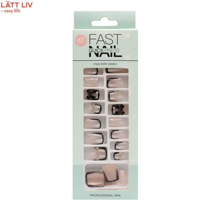 Latt Liv Exquisite Series Artificial Nails for Women 24 Pcs | Daraz.com.np