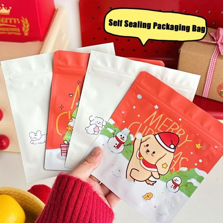 10Pcs Durable Cute Cartoon Zip-lock Bag Puppy Self Sealing Packaging ...