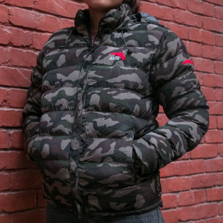 Army Pattern Down Jacket | Daraz.com.np