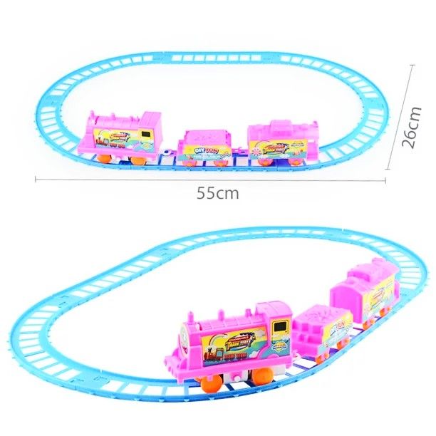 Train Toys for Kids with Track Big Size Battery Operated Modal | Daraz ...