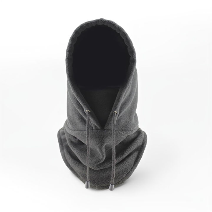 Unisex Winter Full Face And Neck Warmer Fleece Tactical Cap With Mask ...