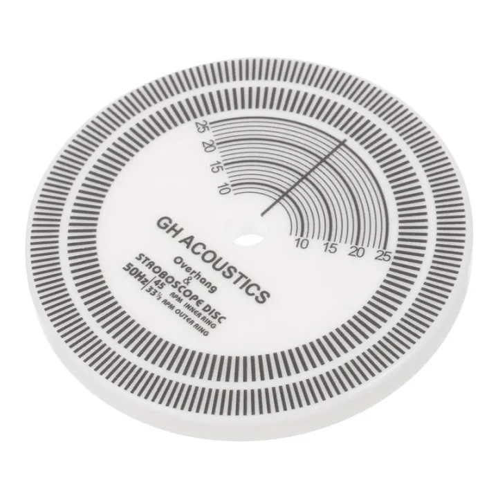 Reliable Turntables Strobe Disc Stroboscope Mat Tests Rotational Speed ...