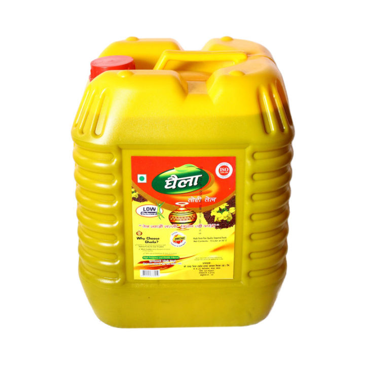 Ghaila Mustard Oil-15 Litre | Daraz.com.np