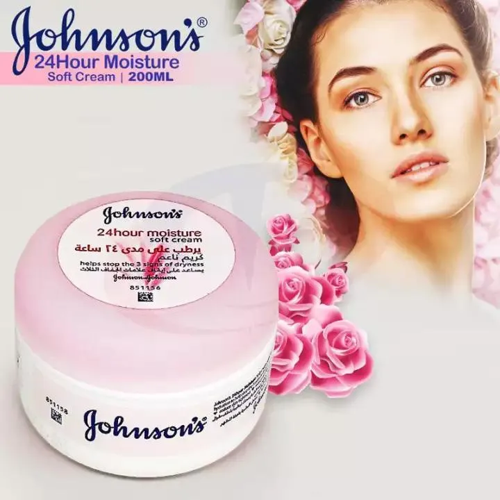 Johnson's 24 Hour Moisture Soft Cream - 200g | Daraz.com.np