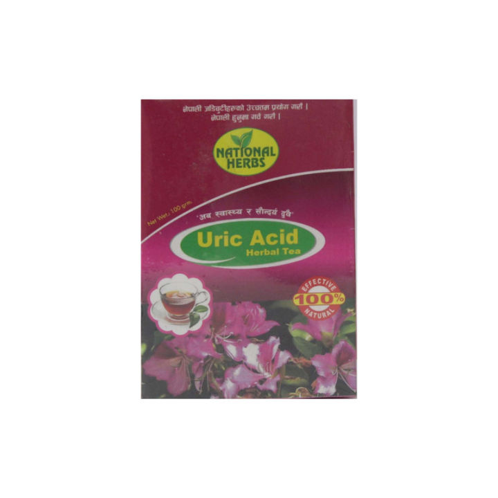 National Herbs Uric Acid Herbal Tea 100g | Daraz.com.np