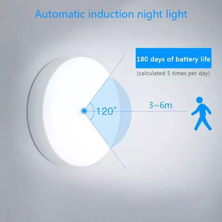 Multi-functional Sensor Control Rechargeable Night Led Lights | Daraz ...