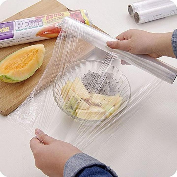 Fresh Food Foil Plastic Dispenser Wraptastic Wrap for Food Packing Home ...