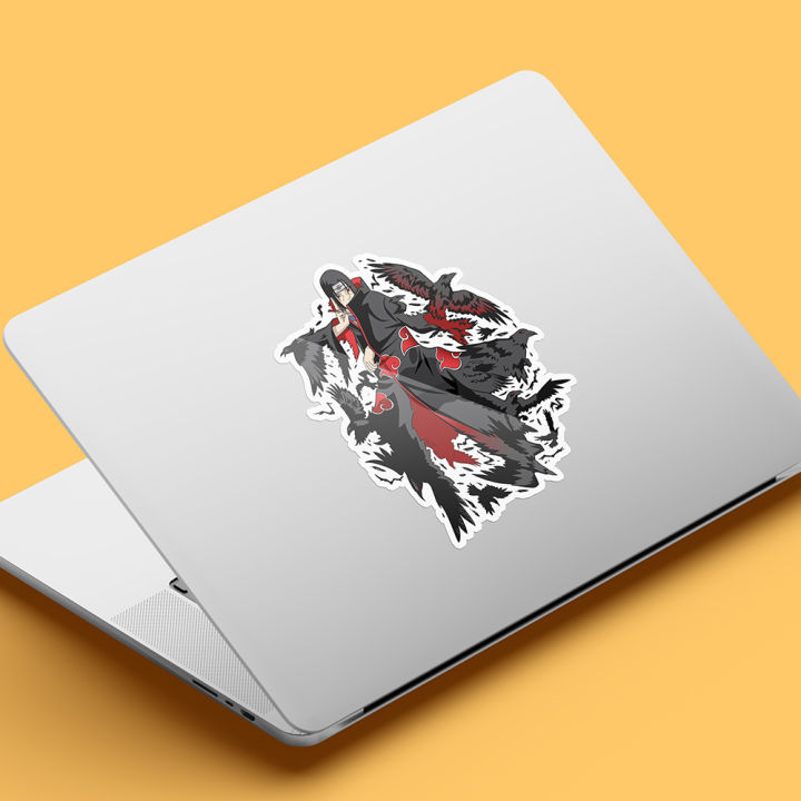 Naruto Anime Akatsuki Member Uchiha Itachi Design Sticker For Laptop ...