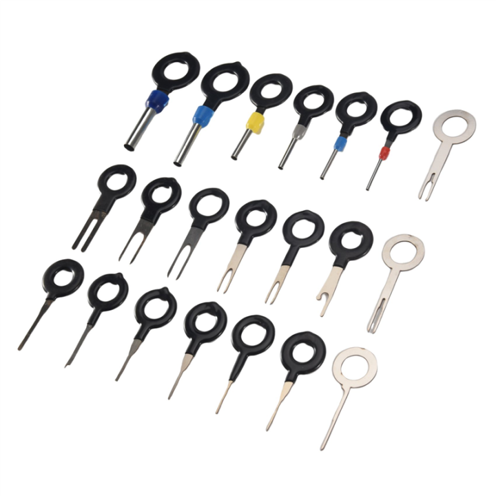 21Pcs Terminals Removal Key Tools Set For Car, Auto Electrical Wiring ...