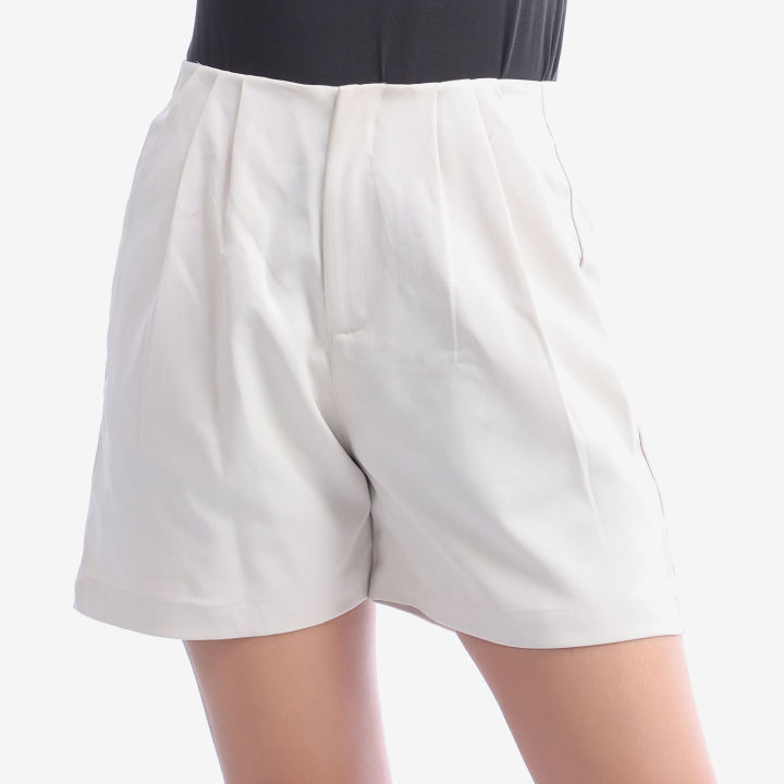 White Cotton Plain Short For Women | Daraz.com.np