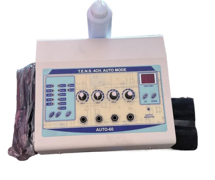 Tens Machine For Physiotherapy / Microprocessor Base 4 Channel Tens ...