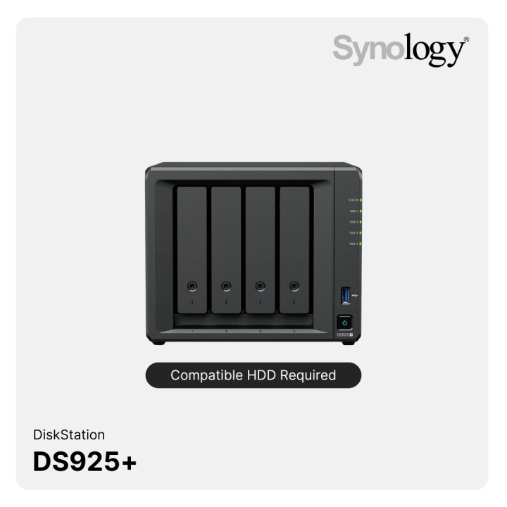 Synology DS925+ 4 Bay DiskStation NAS | Daraz.com.np