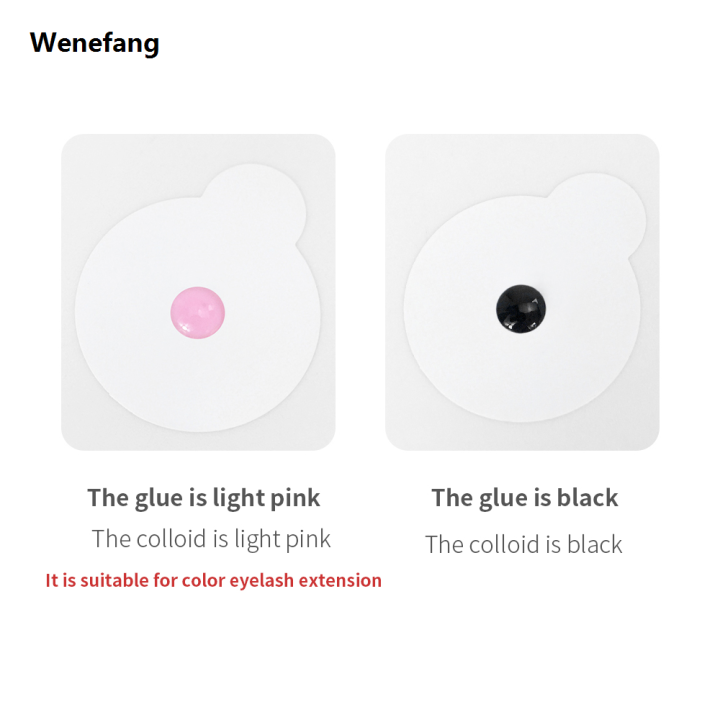 Wenefang GLAMLASH 0.3-2 Sec Dry Eyelash Extension Glue Individual ...