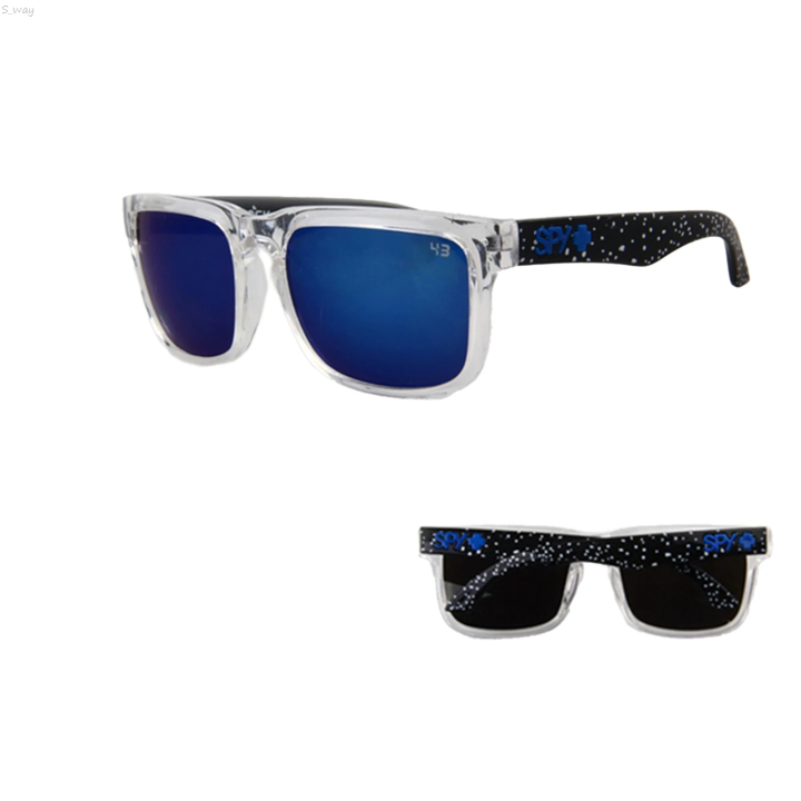 S_way New Ken Block Beach Sunglasses Men's Square Sunglasses Reflective ...