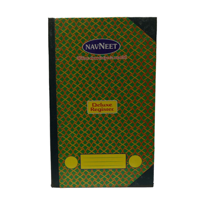 Navneet Delux Fancy Register Green Abstract Print No-1 | Daraz.com.np