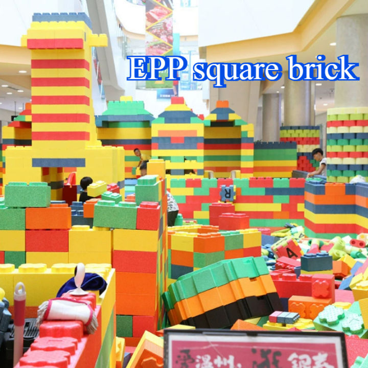 Luxury EPP Foam Building Blocks 30x15x15cm Large Colorful Playground ...