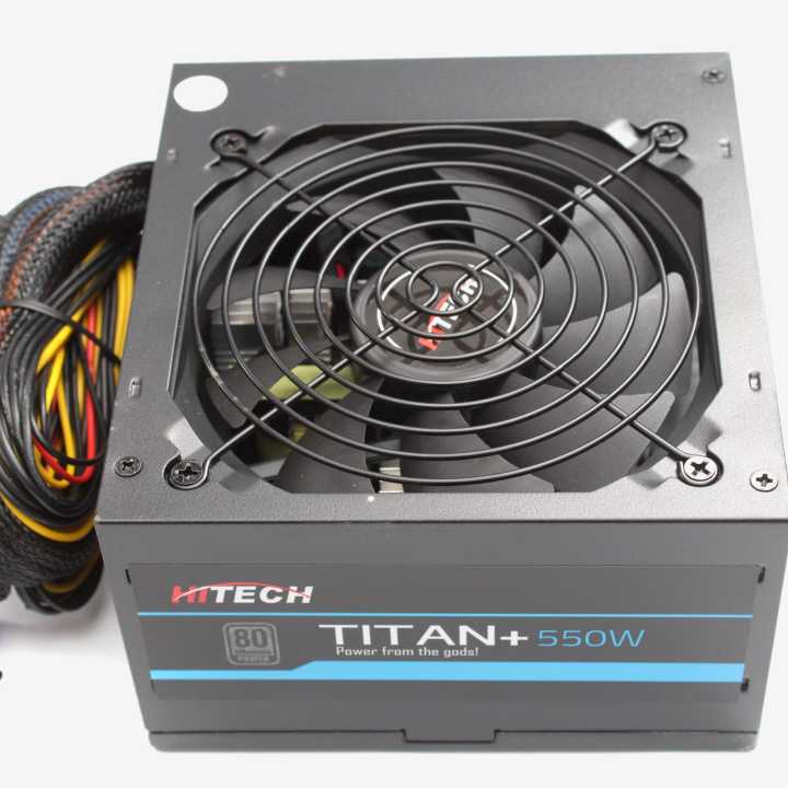 Hitech Titan + Gaming CPU Power Supply 550W | Daraz.com.np