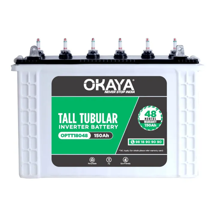 Okaya Solar Tubular Battery 150 Ah 60 Months Warranty | Daraz.com.np