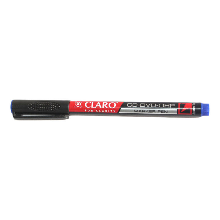Claro Blue CD-DVD-OHP Marker Pen Set Of 2 | Daraz.com.np
