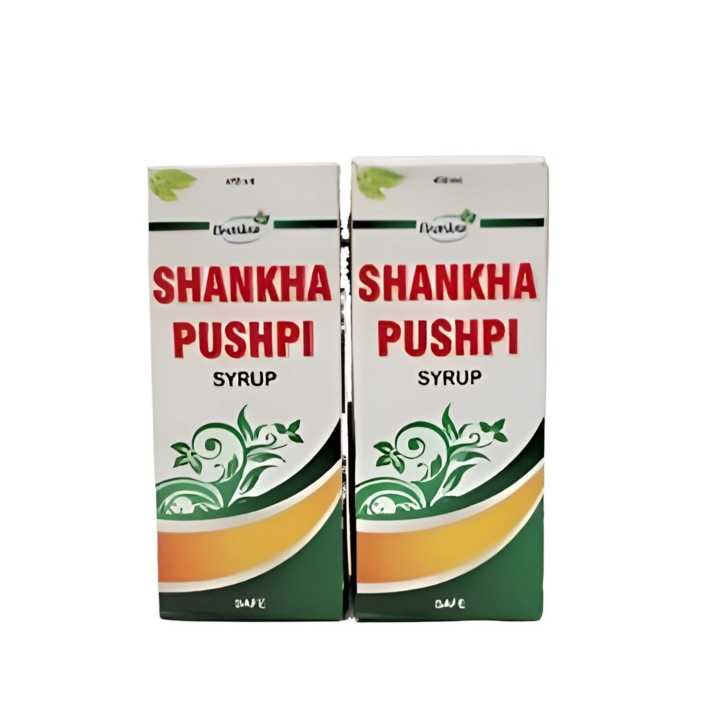 Set Of 2 Bhaskar Shankha Pushpi Syrup 450 +450ml For Improves Grasping ...