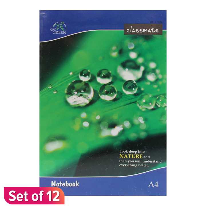 Classmate Water Drop Student Notebook Set Of 12 | Daraz.com.np