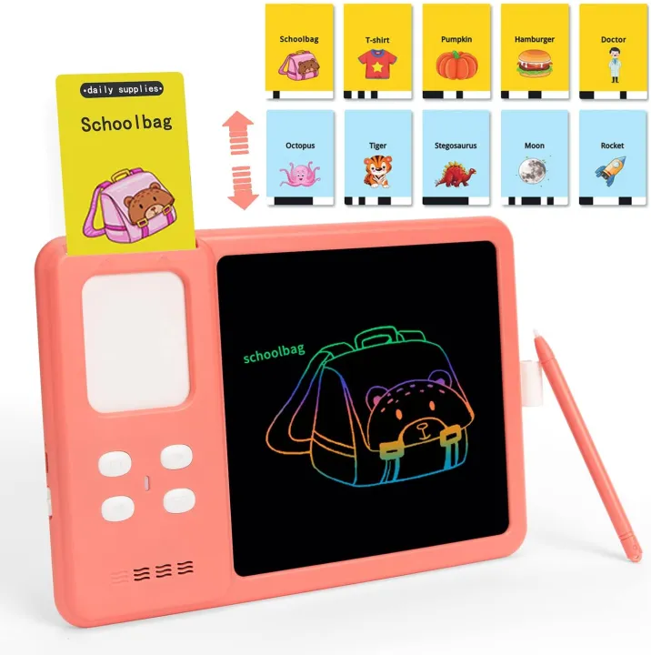 LCD Educational Writing Board Card Reader-510cards | Daraz.com.np