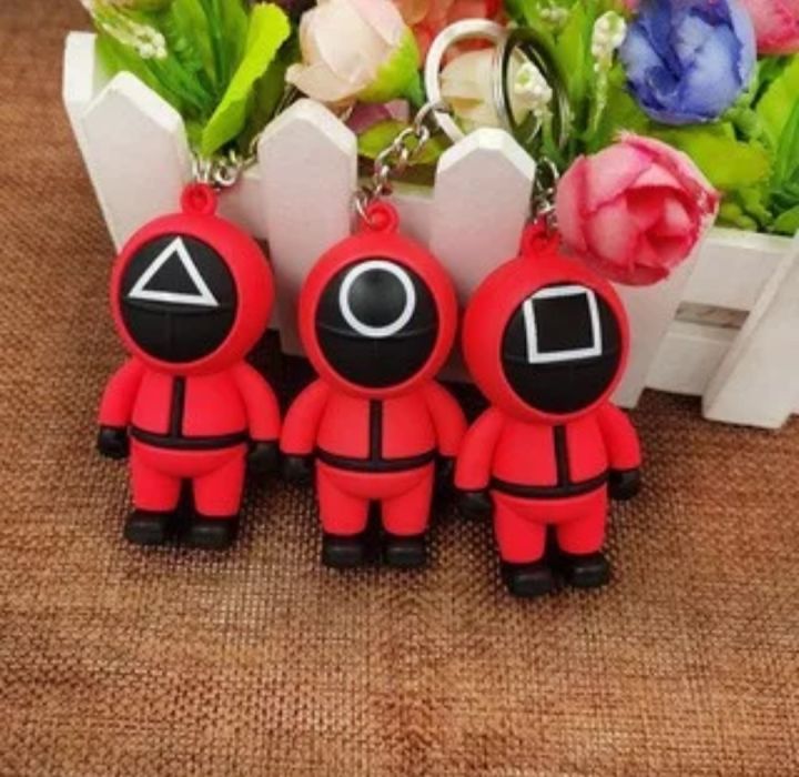 Squid Game Keyring - The Squid Game Solider Keyring Normal | Daraz.com.np