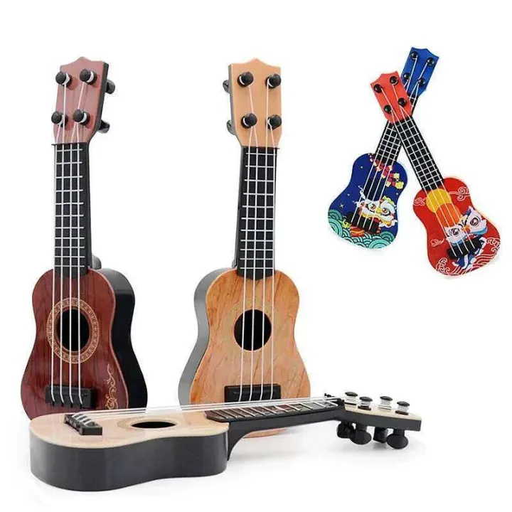 Mini 4 String Classical Ukulele Toy Instrument Children Beginners ...