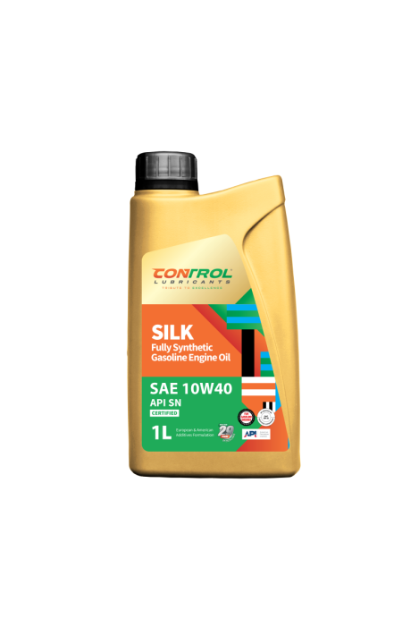 Control Lubricants Silk SAE 10W40 API SN Fully Synthetic Premium ...