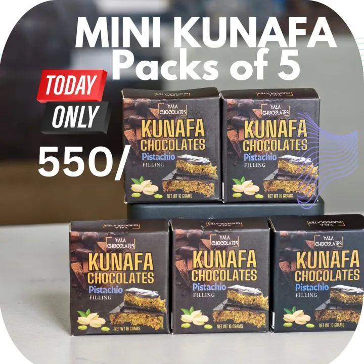Mini Kunafa Chocolate(5 pcs) | Daraz.com.np