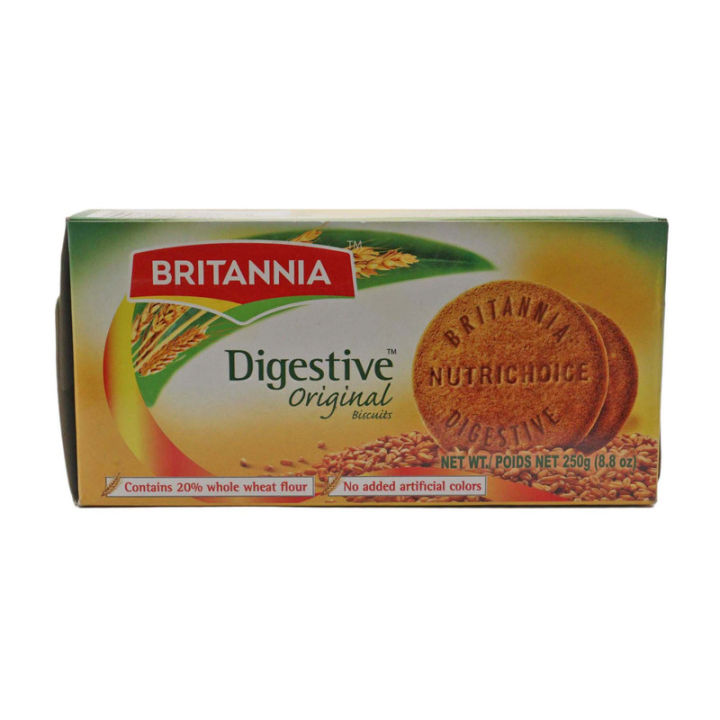 Britannia Digestive Original Biscuit 250gm | Daraz.com.np