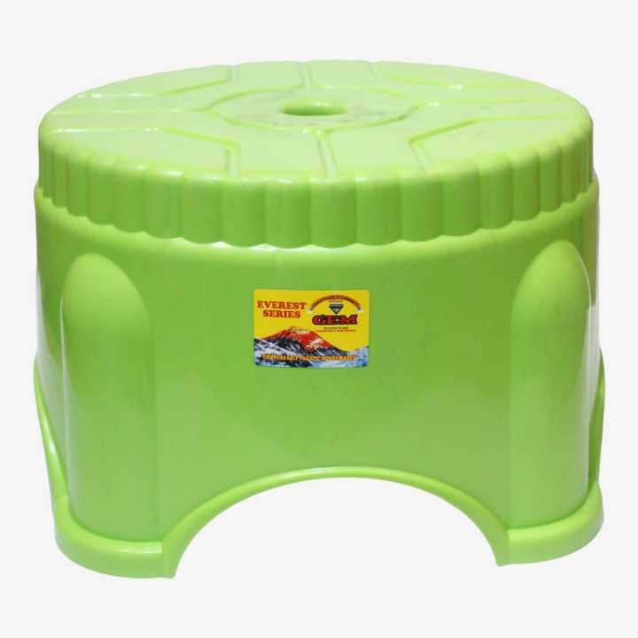 Gem Plasticware Green Everest Series Simple Multipurpose Round Shaped ...