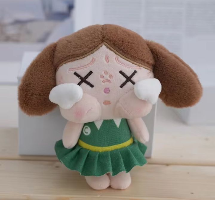 Masala Beads Crybaby Tear factory Vinyl Face Plush Doll Keychain Pop ...