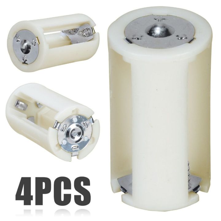 Rechargeable Battery Convenient Conversion Tube Battery Shell 3pc AA To ...