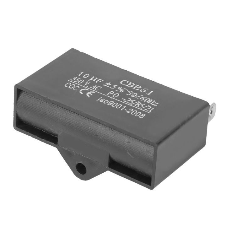 Durable 350VAC CBB61 Capacitor ±5% 50/60Hz Plastic Film Capacitor 2-Pin ...