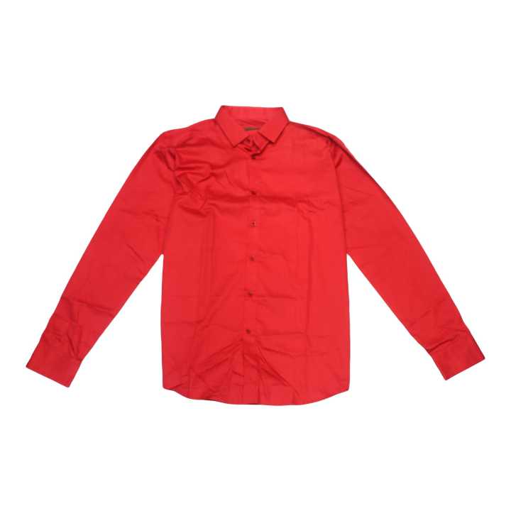New Red Formal Shirt For Men | Daraz.com.np