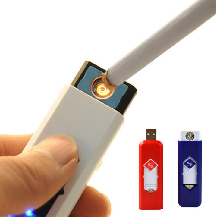 Environmental USB Smart Electronic Chargeable Lighter - Black | Daraz ...
