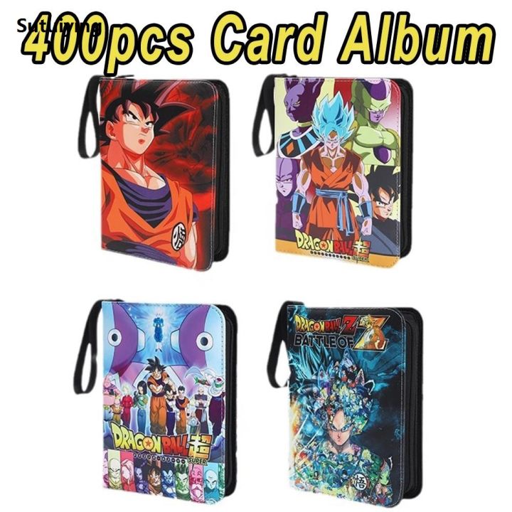 Sutuiying 400pcs Card Album Book Naruto Dragon Ball Goku Vegeta ONE ...