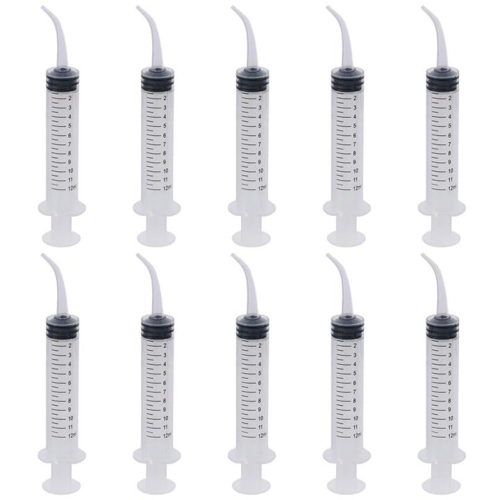 Non-Sterile No Needle 12 ml Syringes for Liquid Plastic Transparent ...