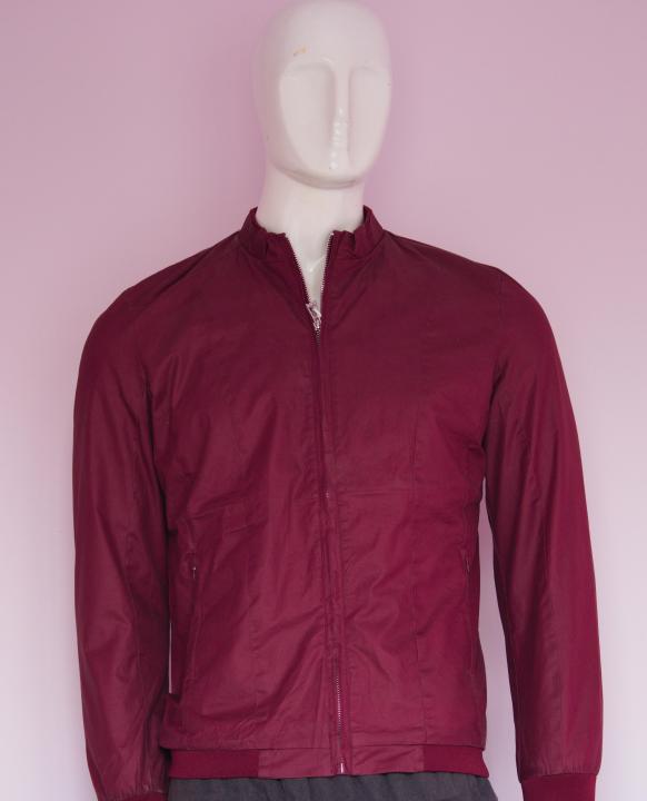 Men's Essential Multi-Pocket Plain Winter Bumper Jacket - Comfort ...