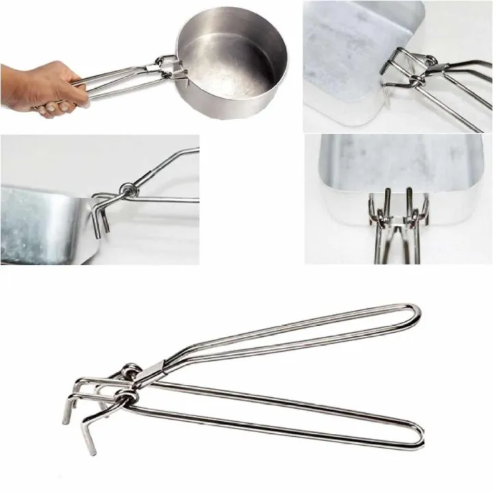 Stainless Steel Pot/Pan Gripper/Holder | Daraz.com.np